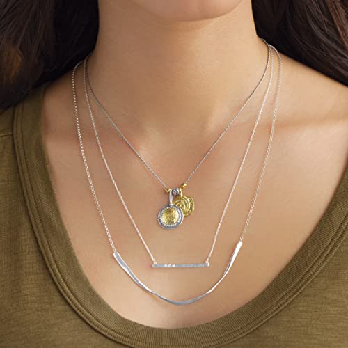 Silpada 'Expressions' Necklace in Sterling Silver, 18" + 2"