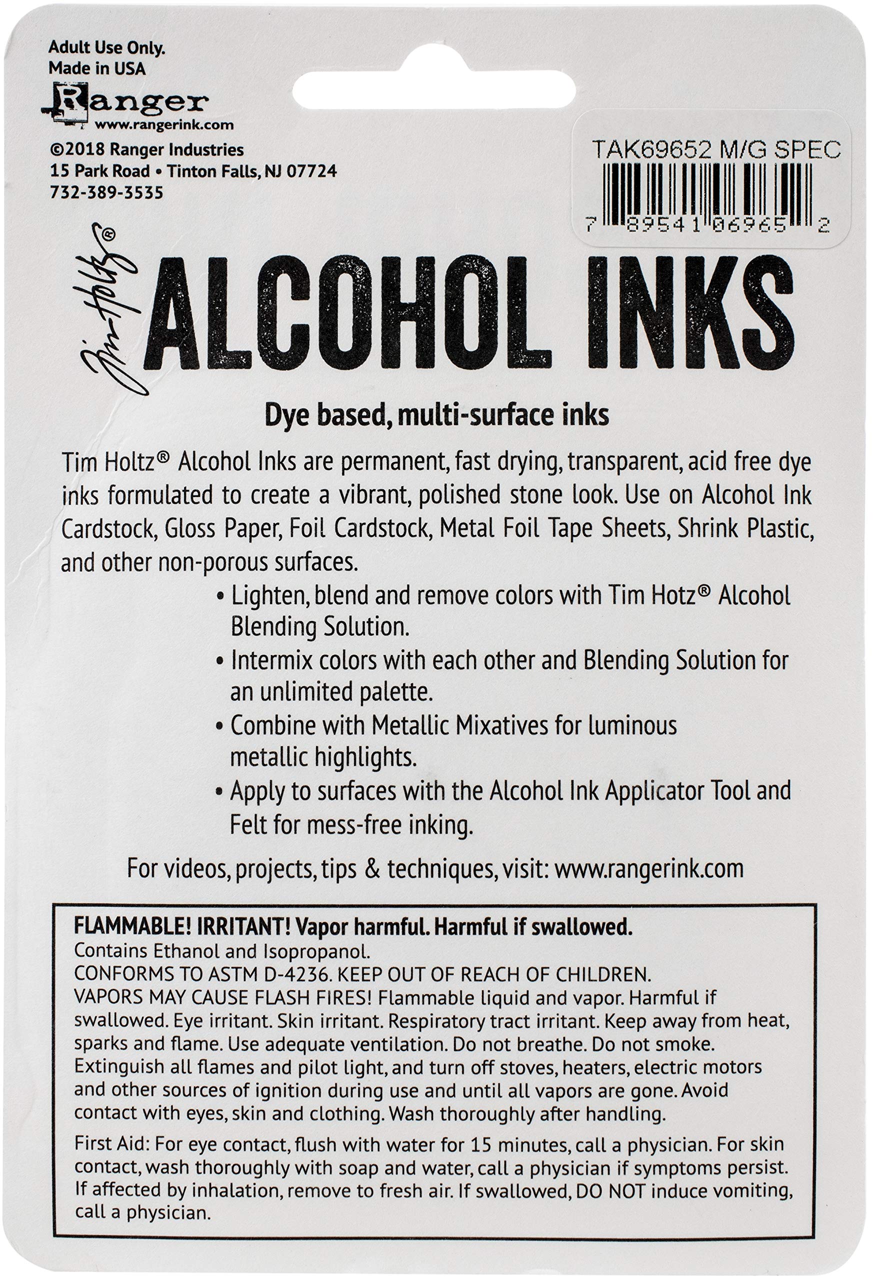 Ranger Tim Holtz - Alcohol Ink 3PKG, Mint/Green Spectrum