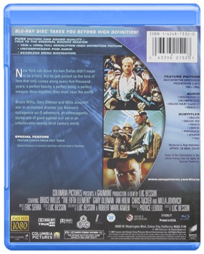 The Fifth Element (Remastered) [Blu-ray]