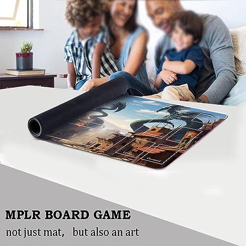 Premium Gaming Mat 60x35cm TCG Compatible with OCG CCG RPG MTG Gaming Mat, Mouse Mat Table Mat (Original Game Mat)