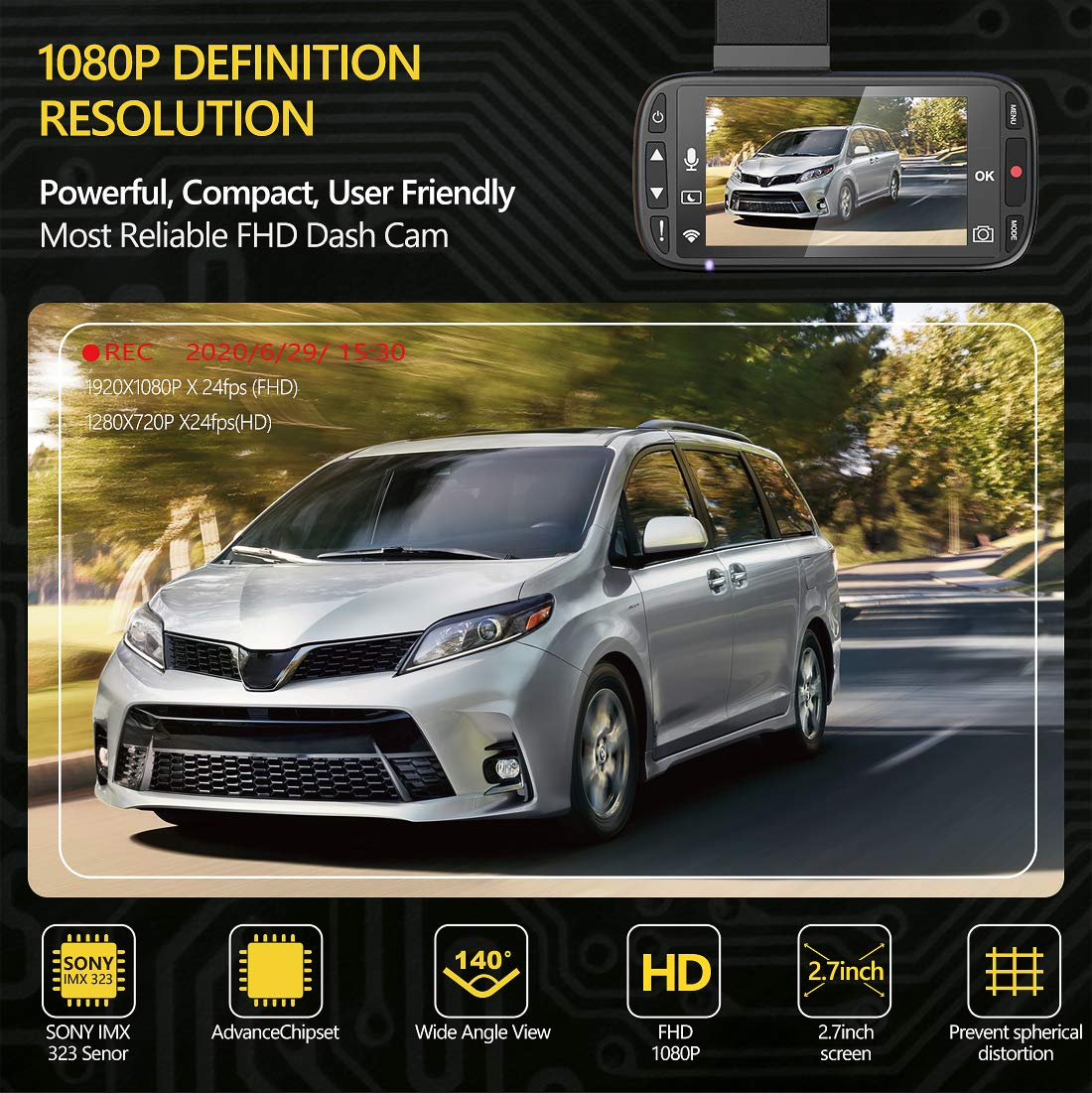 Skyview-B2-GPS-Dash-Cam Security-Camera-for-Car Car-Camera-Car-Dash-Camera-Dashcams-for-Cars Driving-Recorder-Dashcams-for-Trucks-Camara-para-Carro Owlcam-FHD-Wide-Angle-Night-Vision-Parking-Mode