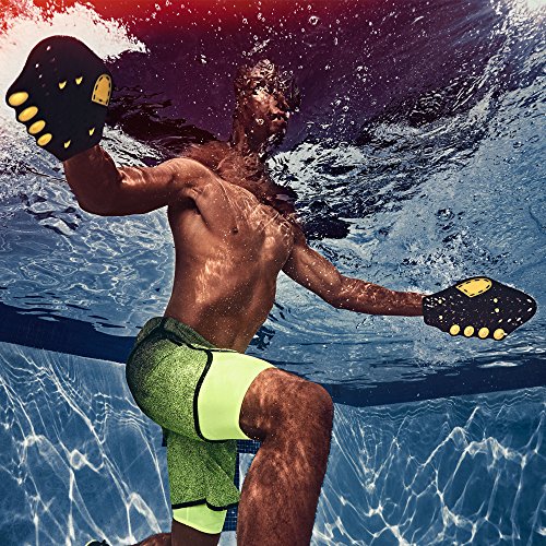 Speedo Unisex-Adult Swim Training Clutch Paddles