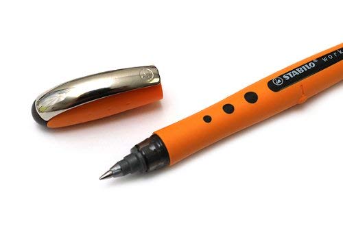 STABILO BIONIC WORKER ROLLERBALL Pen Fine 0.3mm - Black (Single Pen)