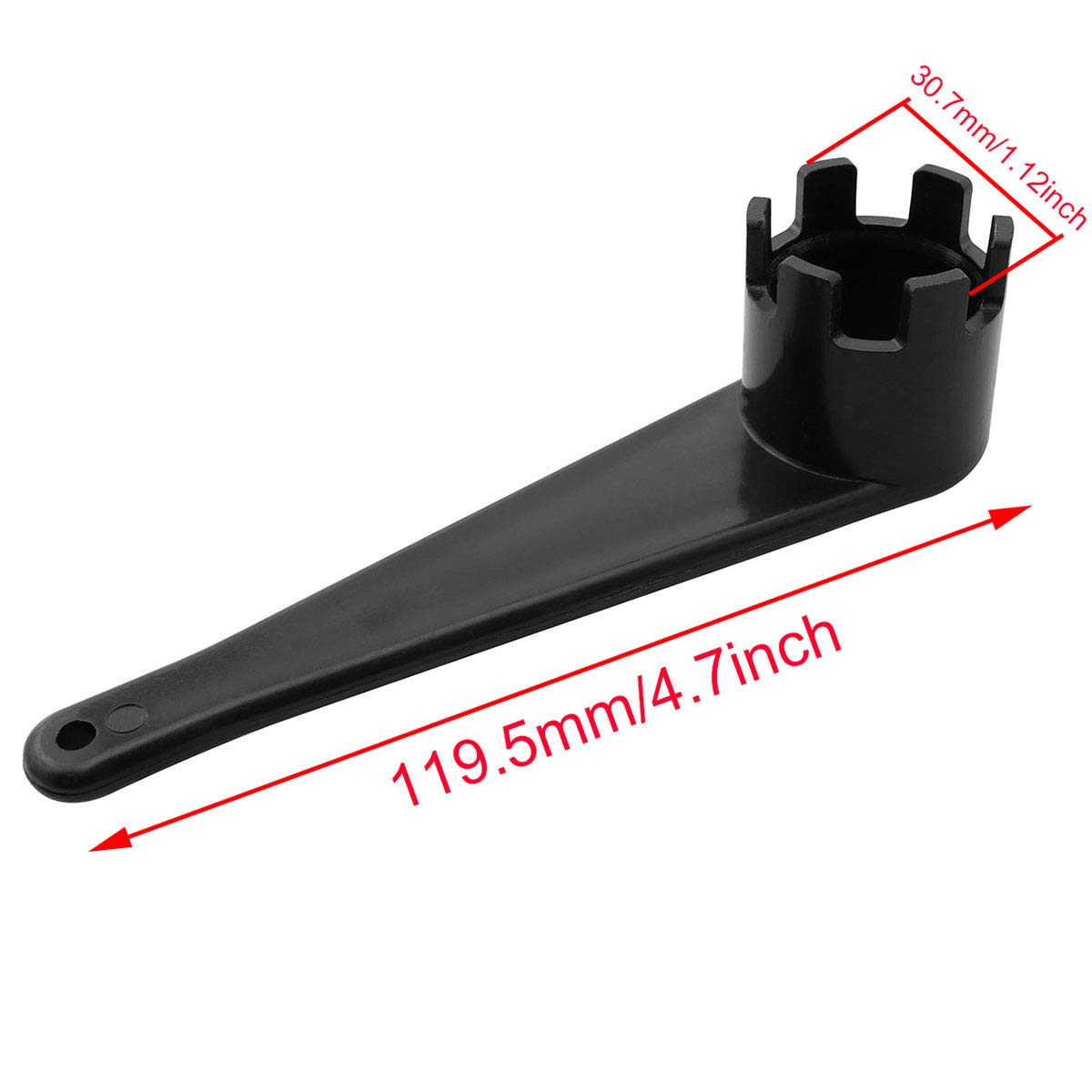 ZRM&E Inflatable Boat Valve 6 Hole Valve and 6 Hole Screw Valve Wrench PVC Air Valve Wrench 6-Groove Spanner