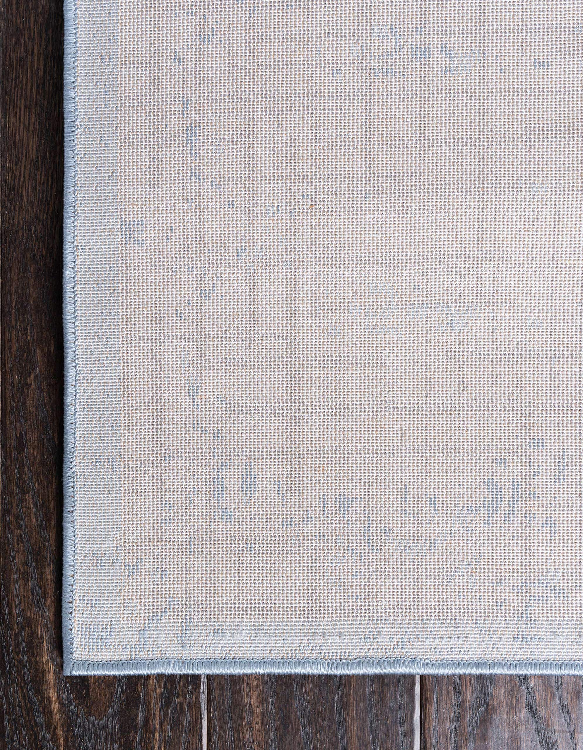 Unique Loom Aberdeen Collection Area Rug - Stanhope (4' 1" x 6' 1" Rectangle, Blue/ Gray)