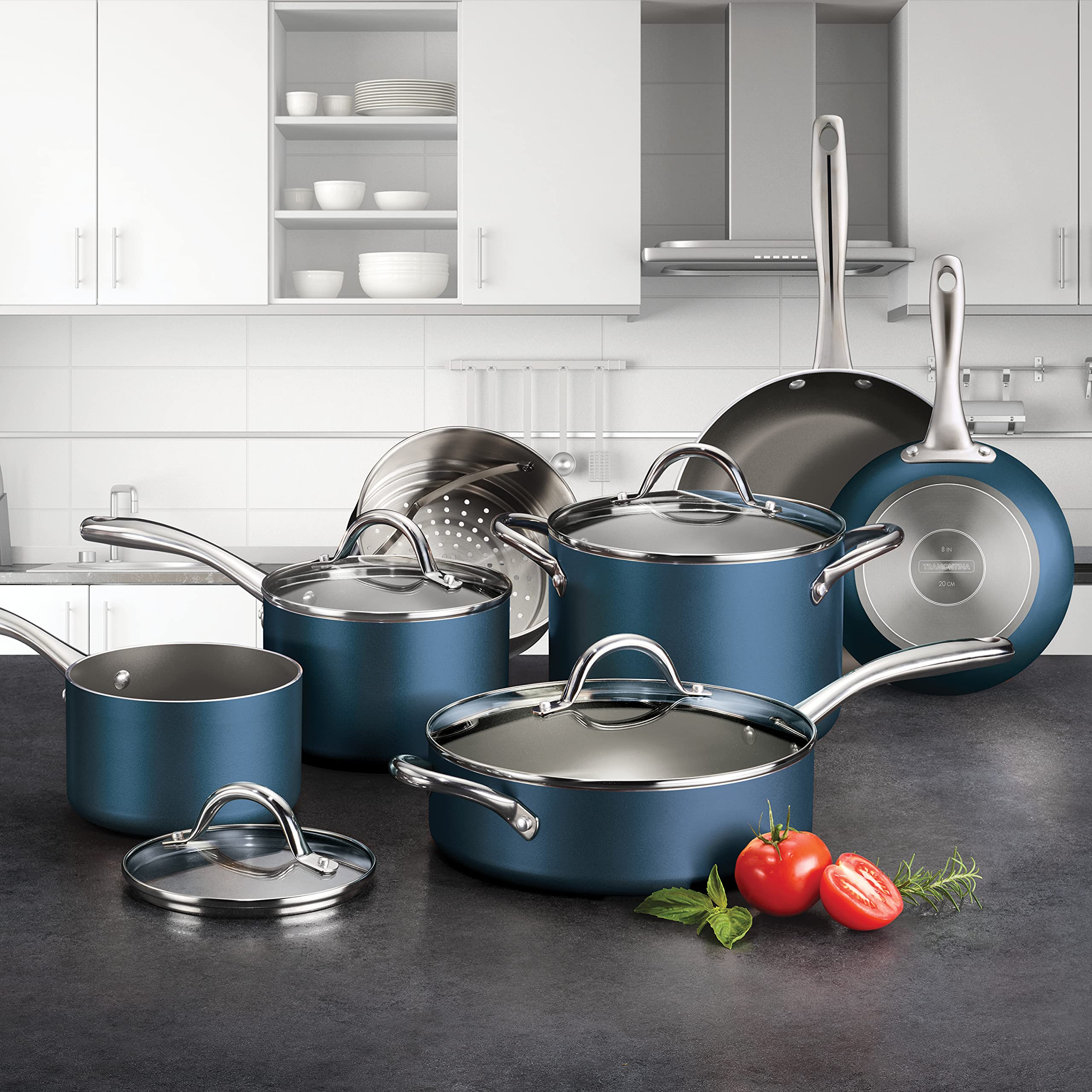 Tramontina Cookware Set Nonstick 11-Piece Metallic Copper 80143/590DS