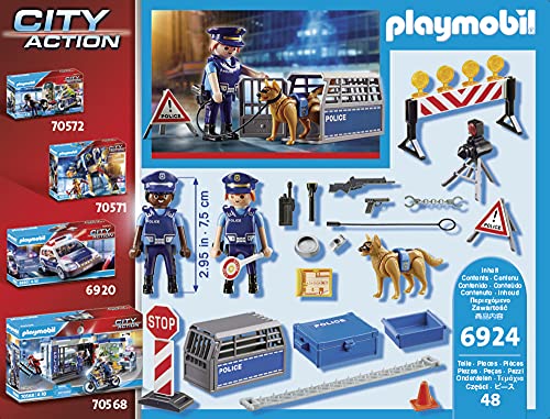 Playmobil Police Roadblock