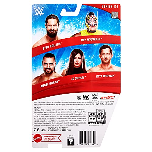 WWE MATTEL Angel Garza Action Figure Series 124 Action Figure Posable 6 in Collectible for Ages 6 Years Old and Up
