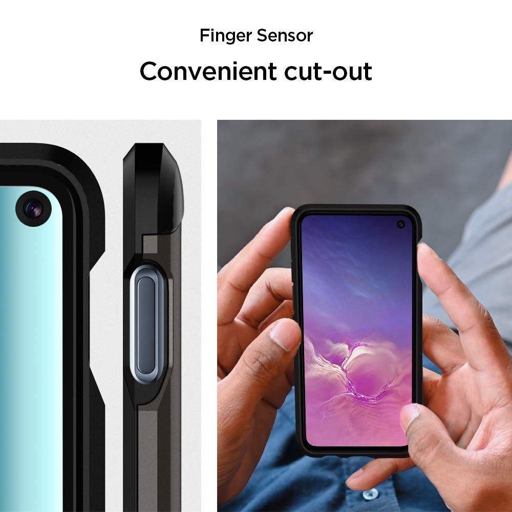Spigen Tough Armor Designed for Samsung Galaxy S10e Case (2019) - Gunmetal