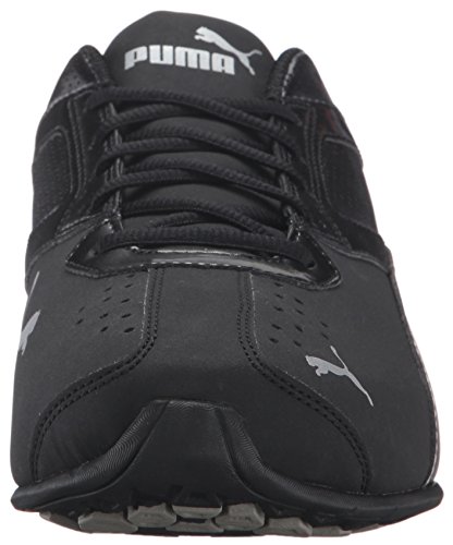PUMA Men's Tazon 6 FM Puma Black/ Puma Silver Running Shoe - 14 D(M) US