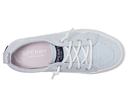 Sperry Crest Vibe Platform Sneaker, Blue, 3.5 US Unisex Big Kid