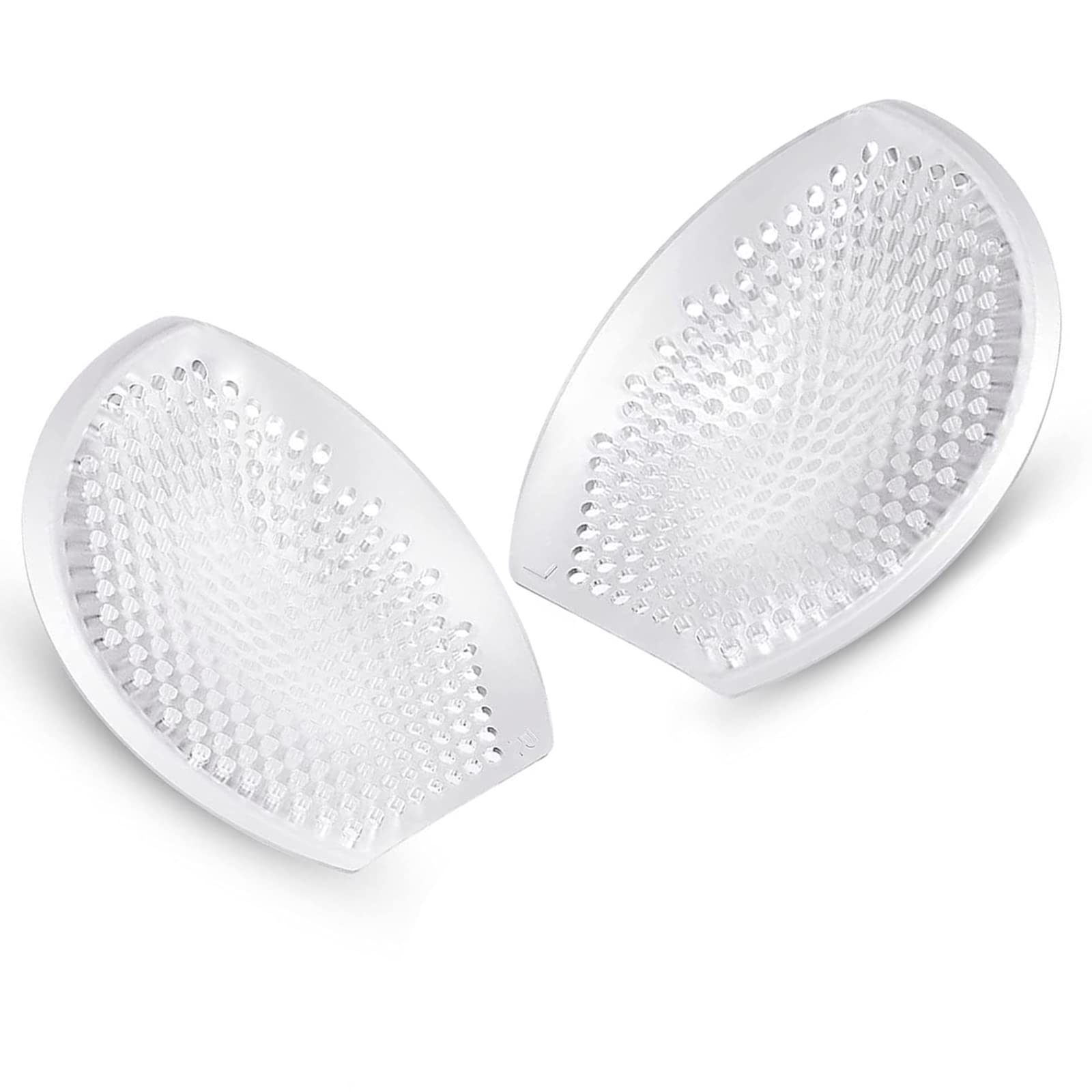 Silicone Bra Inserts, Semi-Adhesive Breast Lift Enhancers Pads Push Up Cup V-Shaped, Reusable, Breathable
