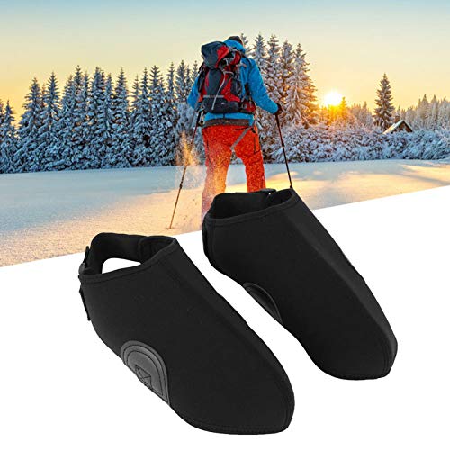 Snowshoe Cover, Snow Shoe Protector Cover Skiing Overshoes Equipment for Any Foot Yard Using for Skiing(black)