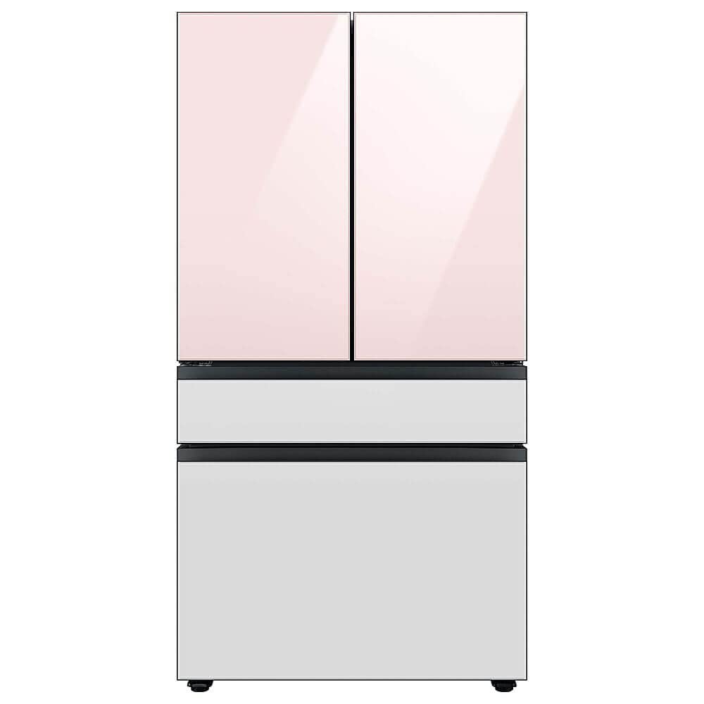 SAMSUNG RAF36DB412 Bespoke 4-Door French Door Refrigerator Panel in White Glass - Bottom Panel