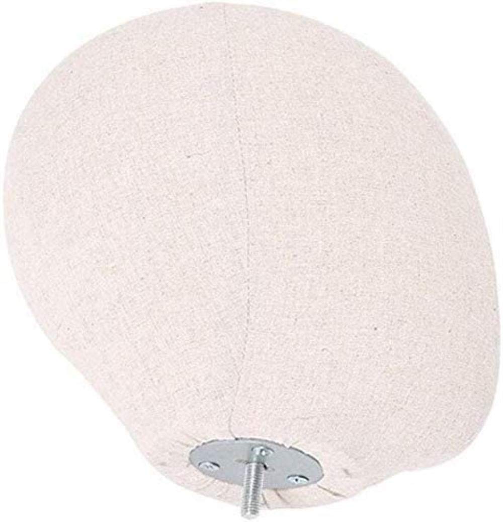 TOPRP Mannequin Display Stand Mannequin Tailors Dressmakers Dummy Head Clothing Store Model Steel Wire Linen Cover for Displaying