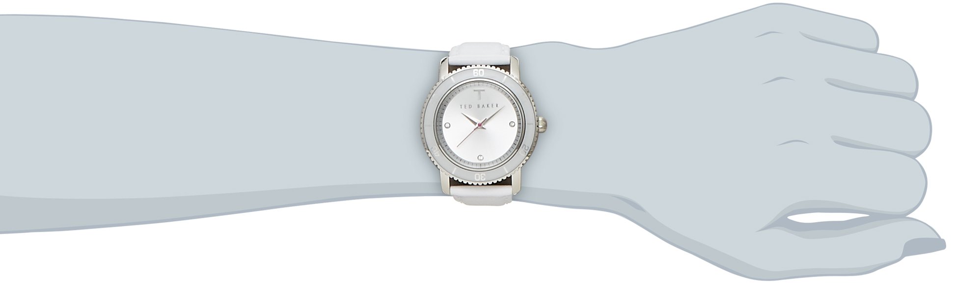 Ted Baker Women's TE2109 Smart Casual Three-Hand Leather Watch