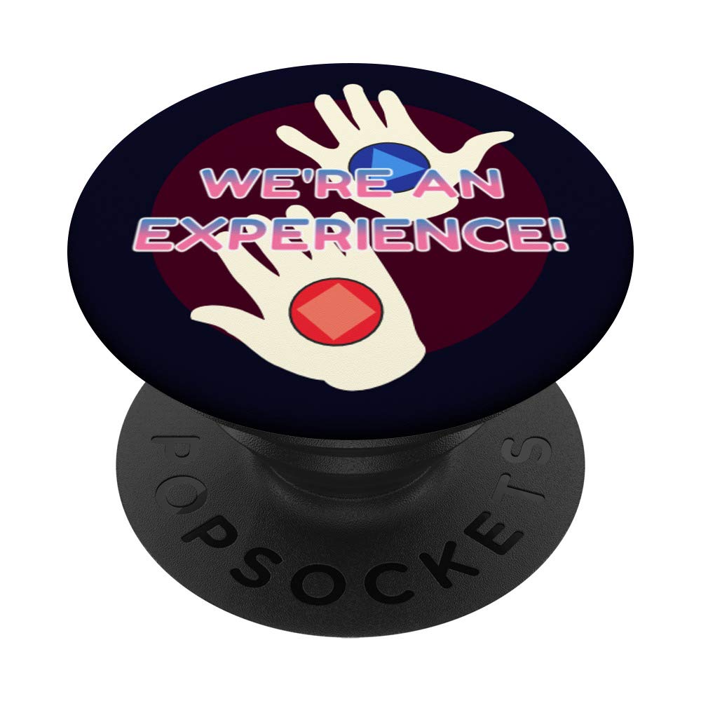 We're an Experience - Beautiful Couple Universe Gem PopSockets PopGrip: Swappable Grip for Phones & Tablets