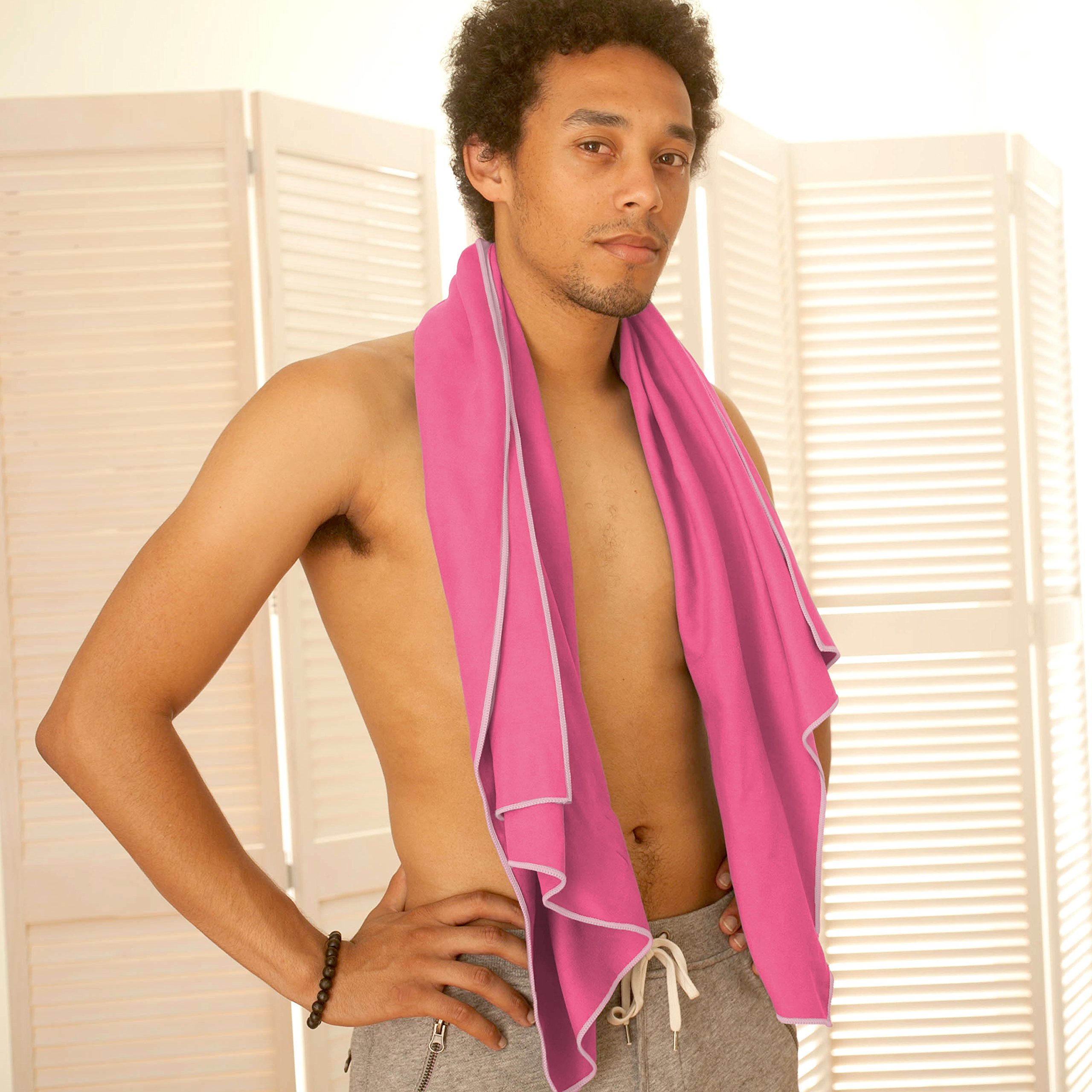 SportLite Sport Towel - Travel Towels - 100% Microfiber - Gym - Beach - Surf - Camping - Backpacking- Ultra-Light - Fast Drying - Multiple Sizes