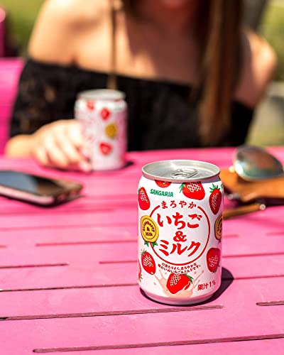 Sangaria Strawberry Milk, Extremely Popular in Japan - 8.69 Fl Oz | Pack of 6