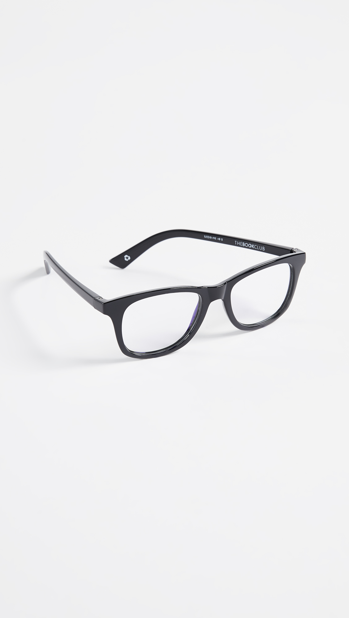 The Book Club Women's Blue Light Grime In Banishment Glasses, Black, One Size