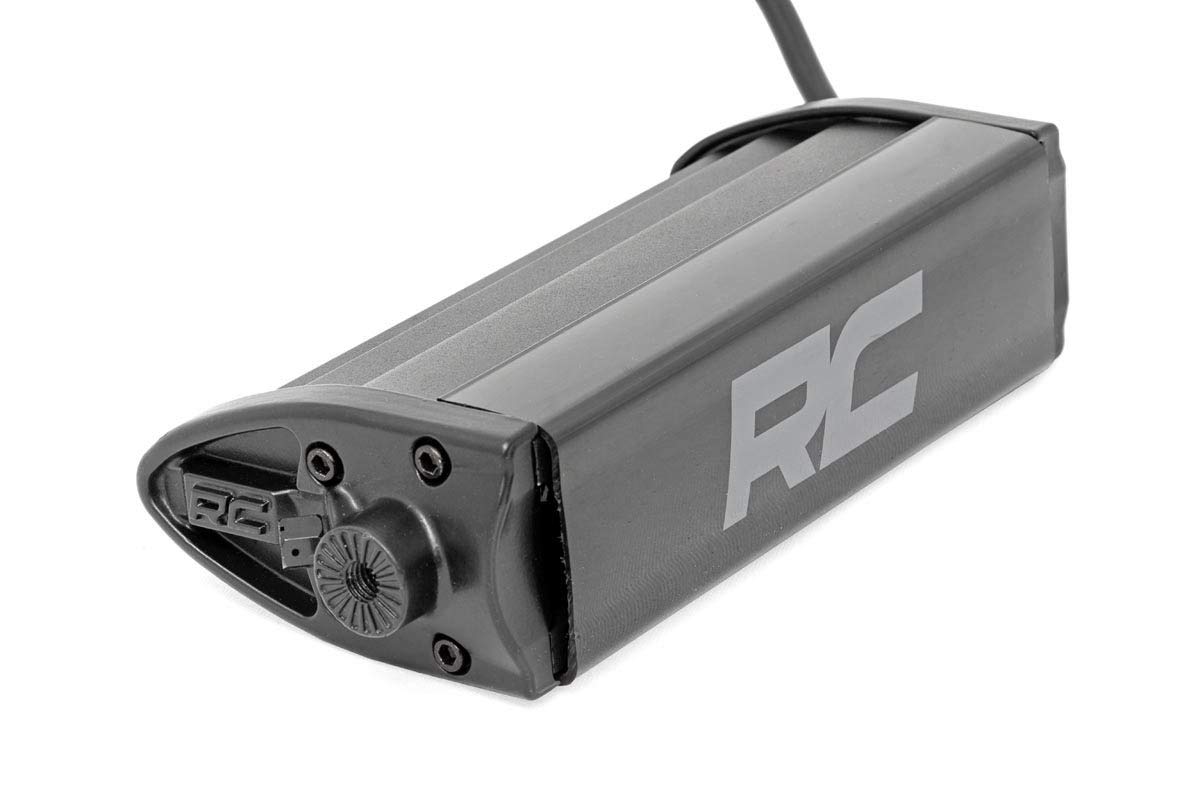Rough Country 6" Black Series Single Row CREE LED Light Bar - 70707BL
