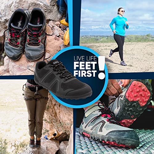 Xero Shoes Men's Mesa Trail, Black, 9