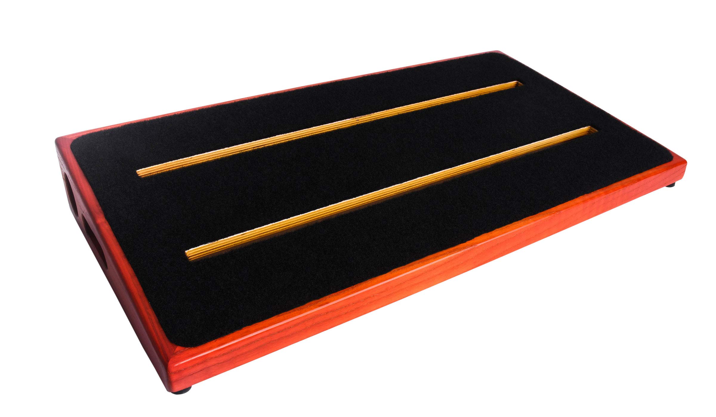 Ruach Carnaby St 3 Large Hardwood Pedalboard for Guitar Effects Pedals