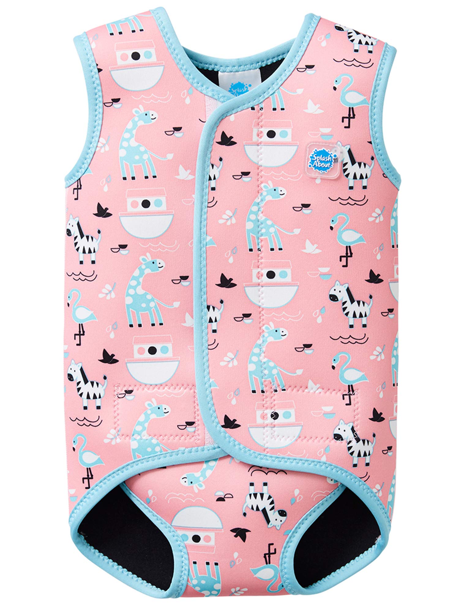 Splash About Baby Wrap Wetsuit, Pink Geranium, 18-30 Months
