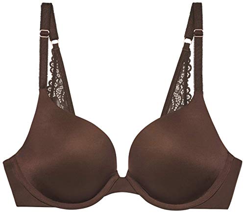 Savage X Fenty, Women's, Missy Push Up Bra, Nude Cocoa, 36B