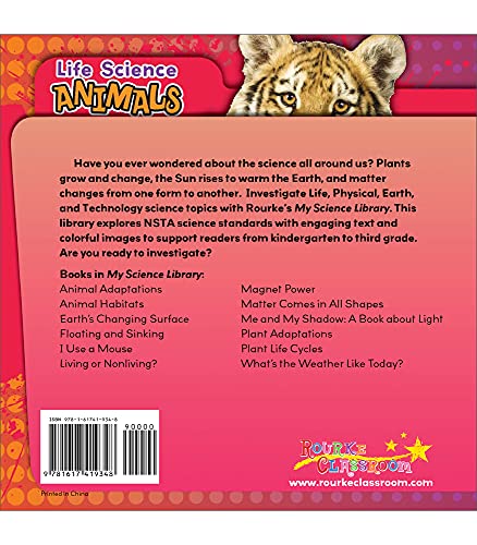Rourke Educational Media Animal Habitats―Children’s Science Book About Where Animals Live, Grades 1-2 Leveled Readers, My Science Library (24 Pages) Reader