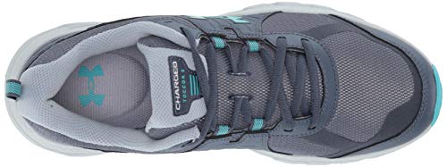 Under Armour Women's Charged Toccoa 2 Shoe, Downpour Gray//Blue Heights, 5.5 M US