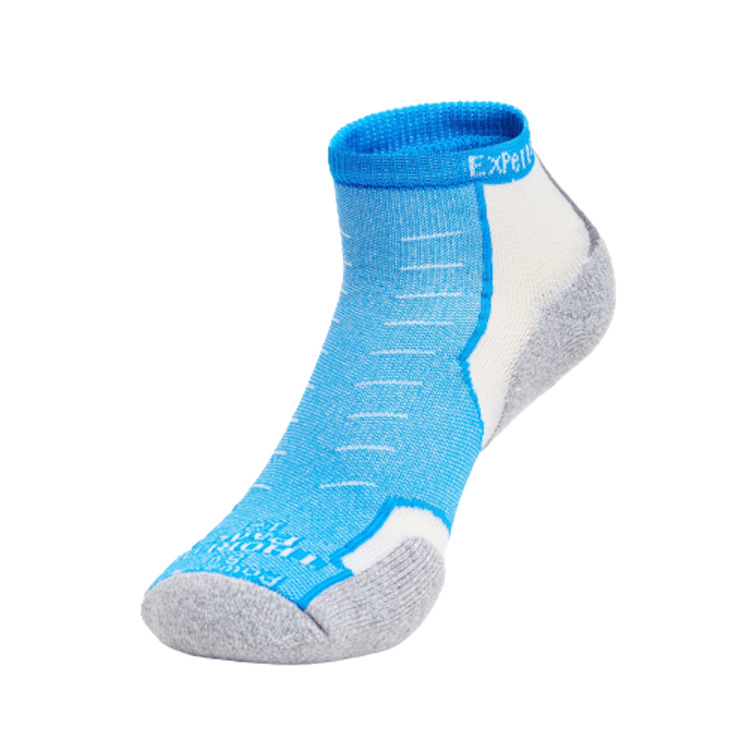 Thorlos Unisex-Adult Xccu Thin Cushion Running Low Cut Socks , Ocean, Medium