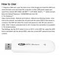 Sim Card 4G Lte Adapter for Laptop Modem USB Wifi Modem Dongle 4G Lte Tdd Fdd Car Wifi Mini Wireless Router with Sim Card Slot