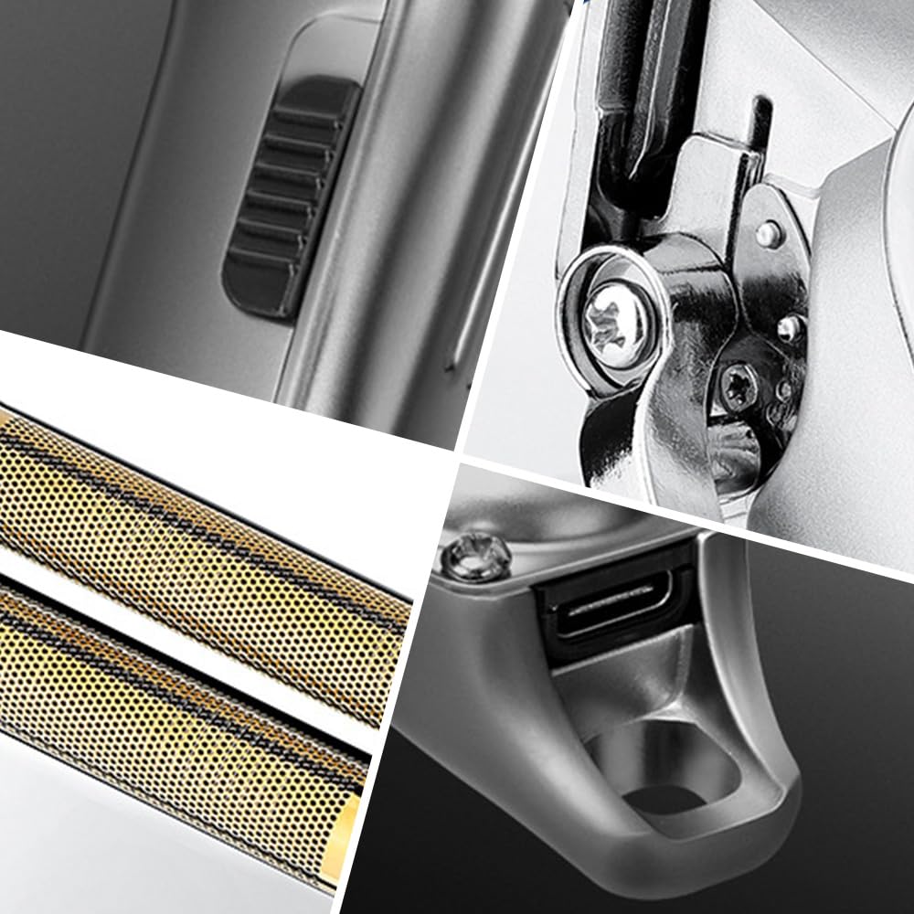 ROWPOZ Men's Digital Hair Clipper, LCD Display, Cordless, Adjustable Cutting Lengths, Rechargeable Battery, Easy Maintenance