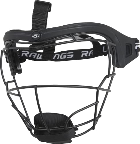 Rawlings | Wire Fielder's Mask | Fastpitch Softball | Youth | Adjustable One Size Fits Most,Black