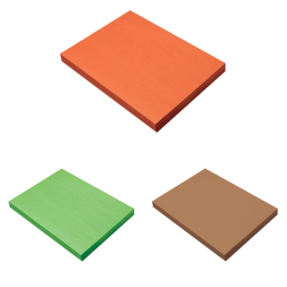 Prang (Formerly SunWorks) Construction Paper, Orange, 9" x 12", 100 Sheets & Prang (Formerly SunWorks) Construction Paper & Prang (Formerly SunWorks) Construction Paper
