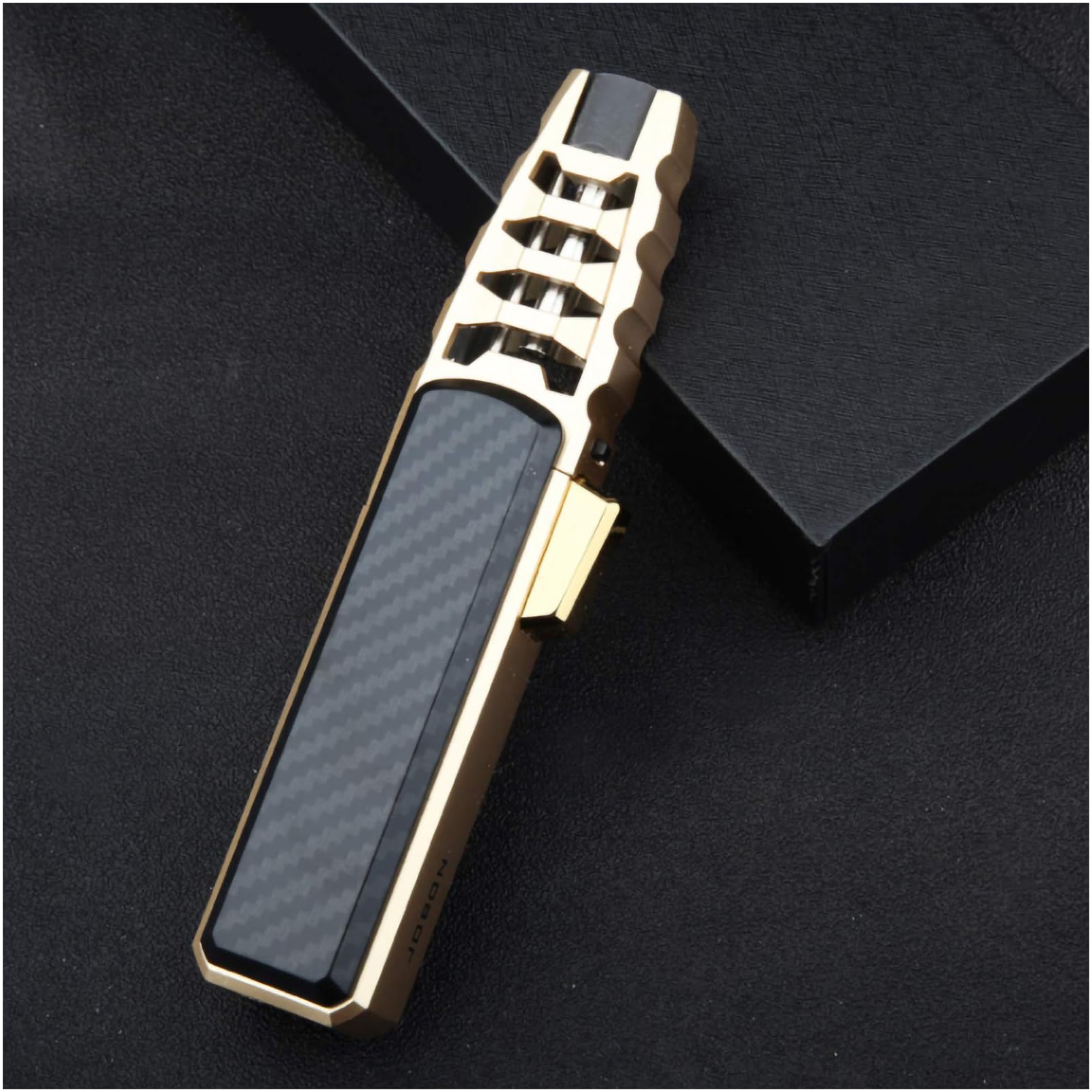 Solar Beam Torch - the Hottest Torch on Earth, Turbine Torch Lighter Jet Flame, Butane Gas for Candle Camping BBQ Kitchen- Butane Not Included, Windproof