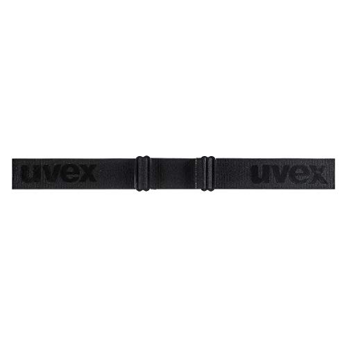 uvex Unisex-Adult, athletic CV ski goggles, black mat, one size