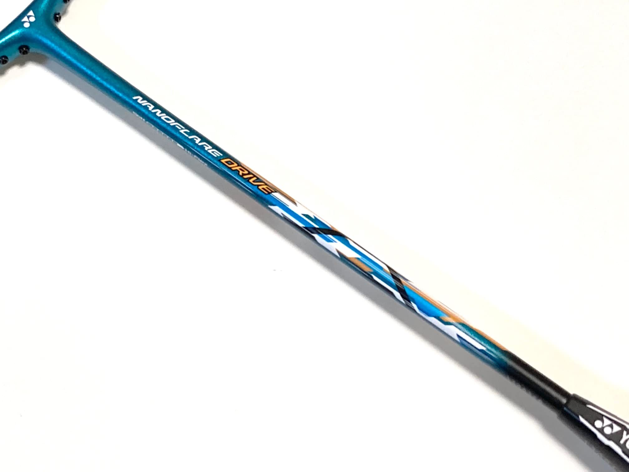 YONEX Nanoflare Drive Badminton Pre-Strung Racket (TQ/BK)(4UG5)