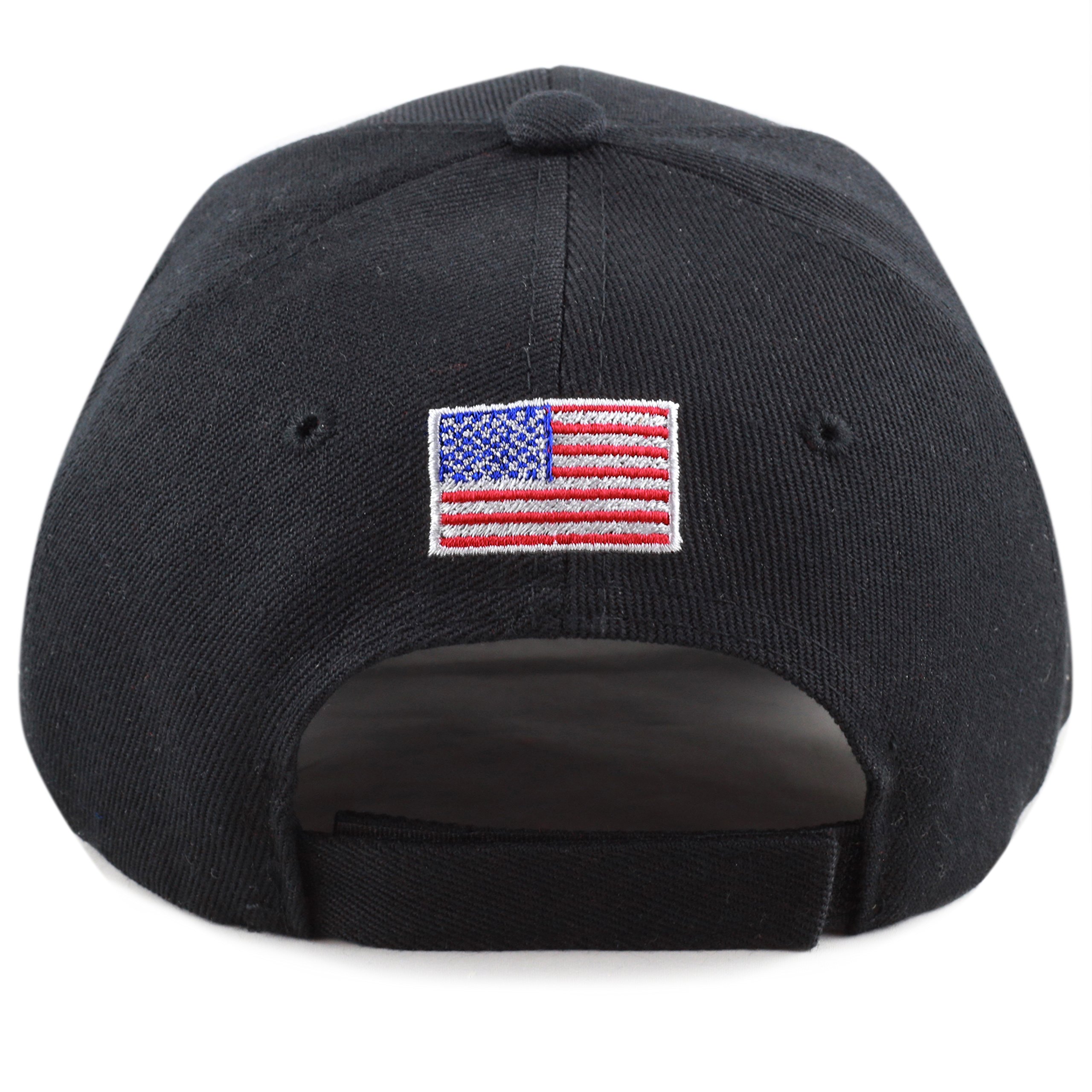 The Hat Depot Law Enforcement Police Officer 3D Embroidered Baseball Cap (CIA)