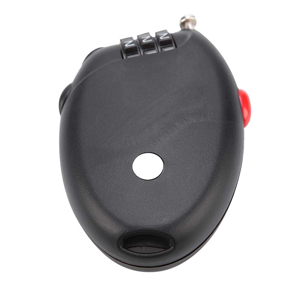 Steel+Plastic Bicycle Code Lock, Small Size Bicycle Lock, for Motor Bike Bicycle