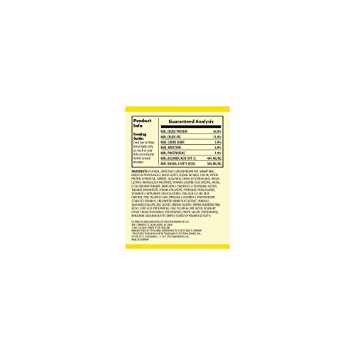 TetraMin Nutritionally Balanced Tropical Flake Food for Tropical Fish, 2.2 lbs