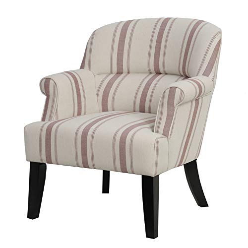 Right2Home Upholstered Cambridge Brick Arm Chair, Multi