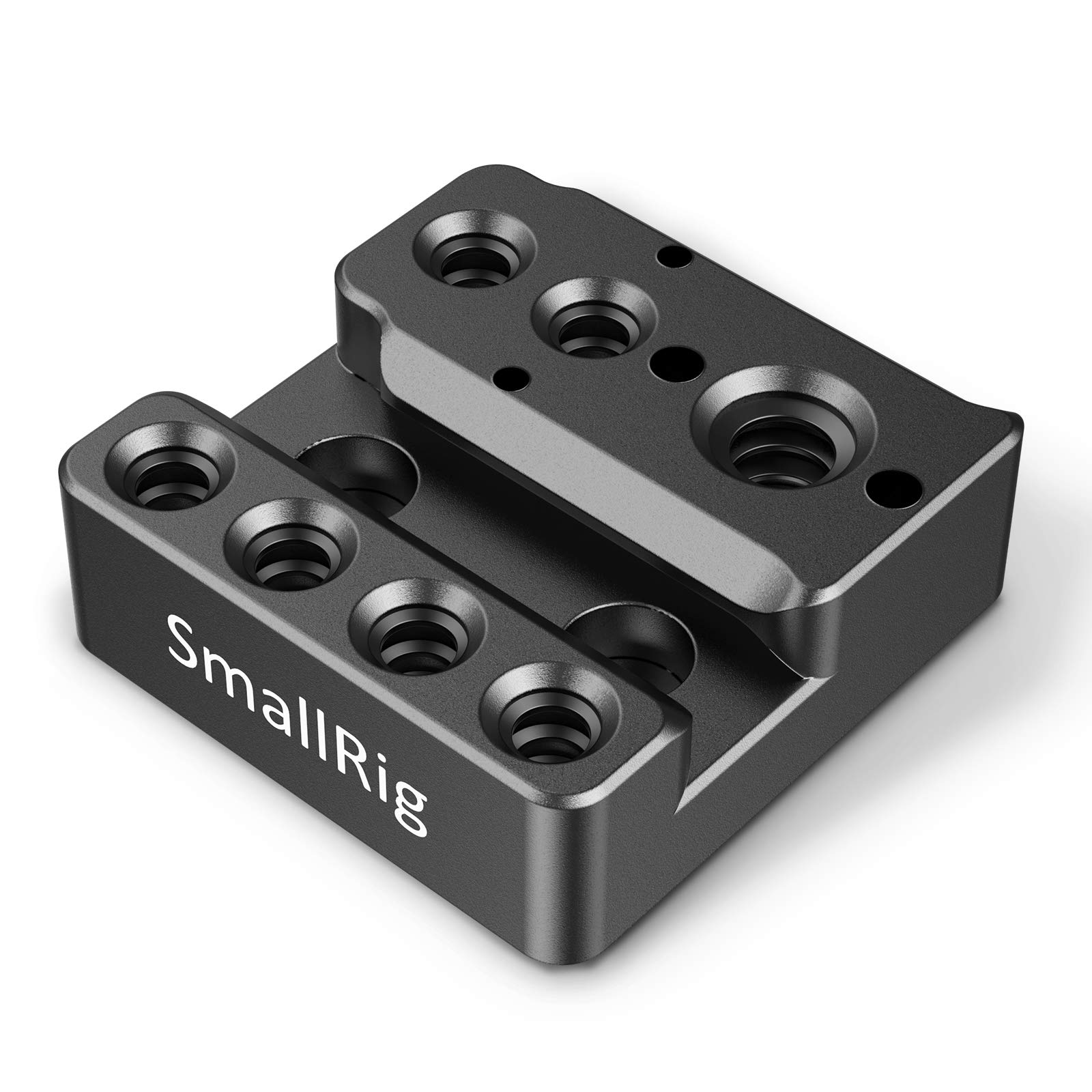 SmallRig Monitor Mount Holder for DJI Ronin-S/SC and RS 2/RSC 2/RS 3/RS 3 Pro/RS 3 Mini Gimbal Accessories Mounting Plate, w/ 1/4” Thread 3/8” Locating Hole NATO Rail for Magic Arm Handle - 2214