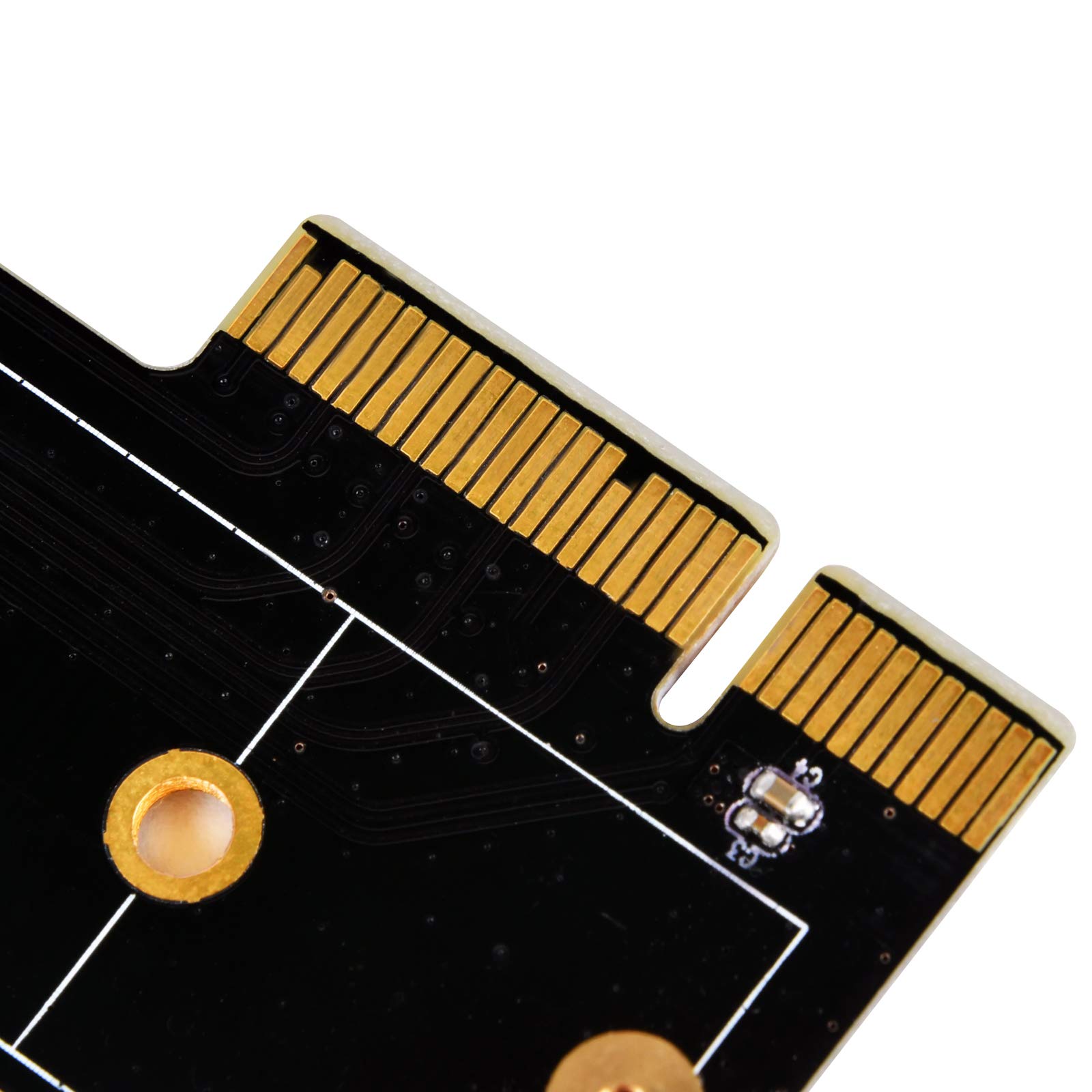 SilverStone Technology 1U M.2 M Key PCIe NVMe Adapter to PCIe X4 ECM25