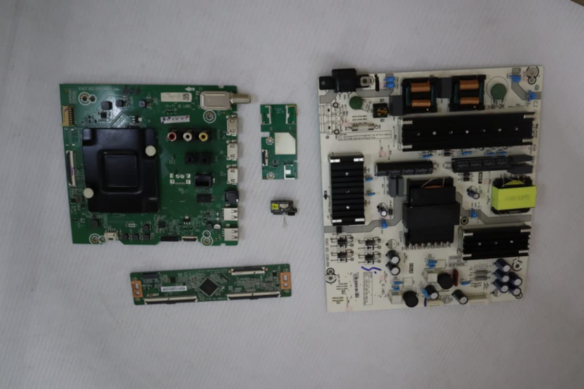 Television Repair Kit for Hisense 70A65G with TV Main Board + Power Supply + TCon + Cables