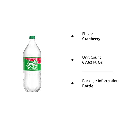 Sprite Winter Spiced Cranberry 2 Liter Bottle