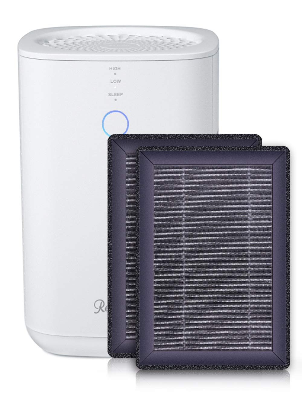 RedyPure JR6 Original Replacement Filter Compatible with RedyPure JR6 Air Purifier, 3-in-1 Pre-Filter, H13 True HEPA Filter, Activated Carbon Filter, RP-JR6-RF (1 Set)