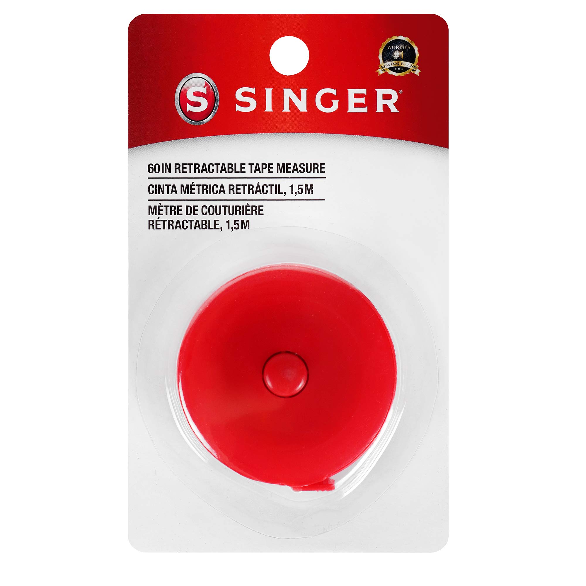 SINGER Retractable Tape Measure, 60"
