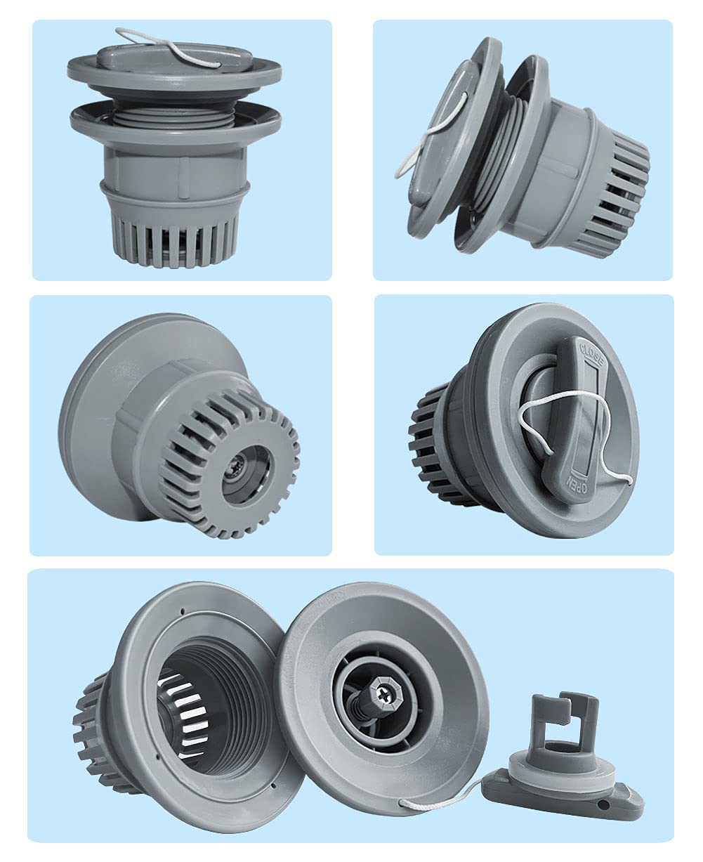 xumy Universal Kayak Boat Air Valve,Boat Gas Valve Replacement, Boat Valve for Inflatable Boat Raft Dinghy Kayak Canoe